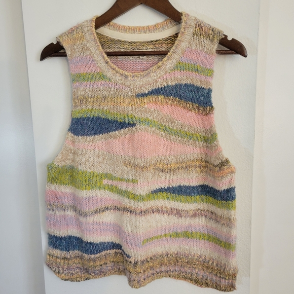 Pilcro | Sweaters | Pilcro Multicolor Knit Sweater | Poshmark